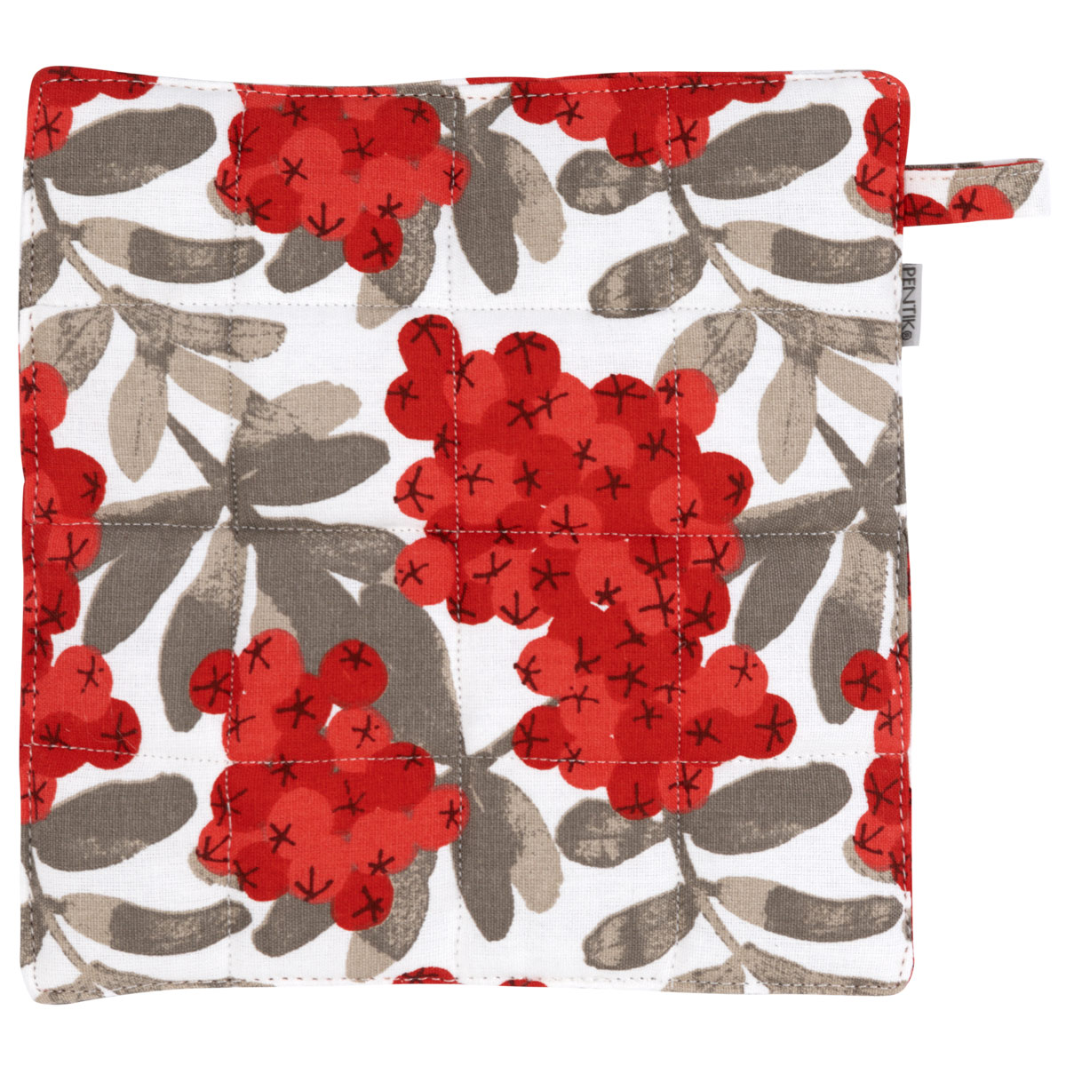 Pentik Pihlajanmarja Red Pot Holder - Pentik Kitchen & Dining Accessories