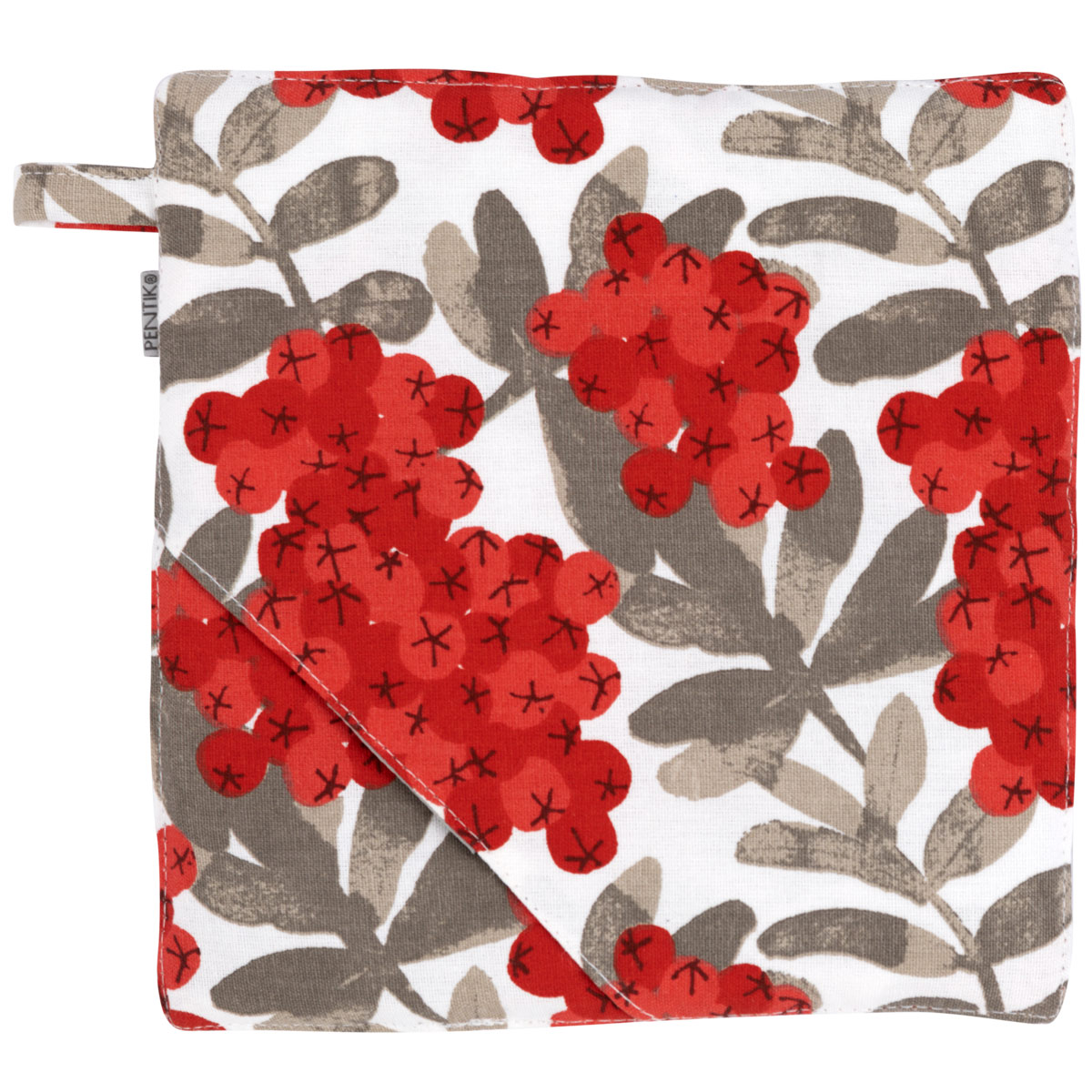 Pentik Pihlajanmarja Red Pot Holder - Pentik Kitchen & Dining Accessories