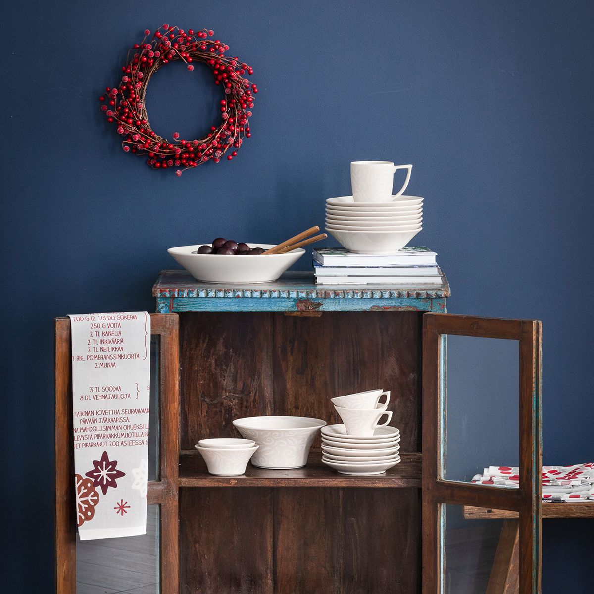 Pentik Piparkakku Kitchen Towel - Holiday Decorations Sale