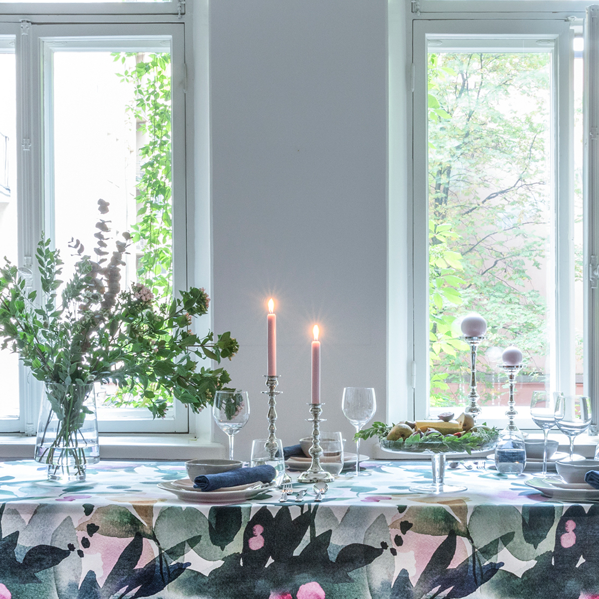 Pentik Puutarha Multicolor Tablecloth - Kitchen & Dining Sale