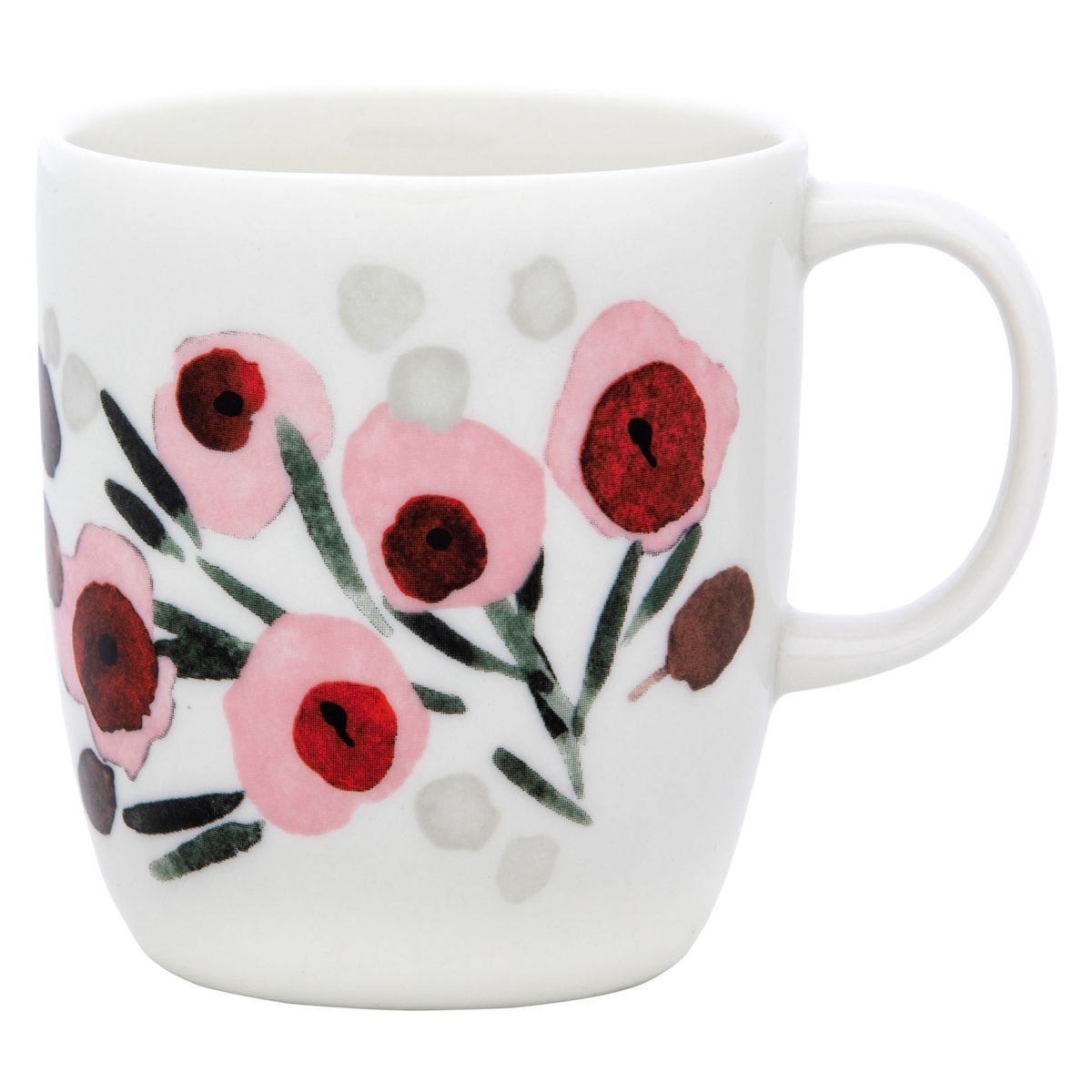 Pentik Vahakukka White / Red Mug - Pentik Mugs