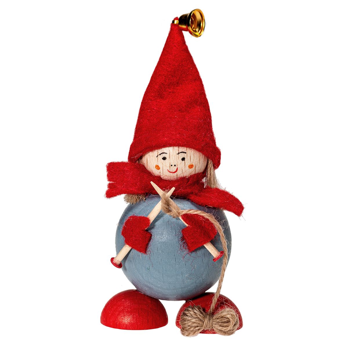 Sami Knitting Tonttu - Finnish Tonttus (Elves)