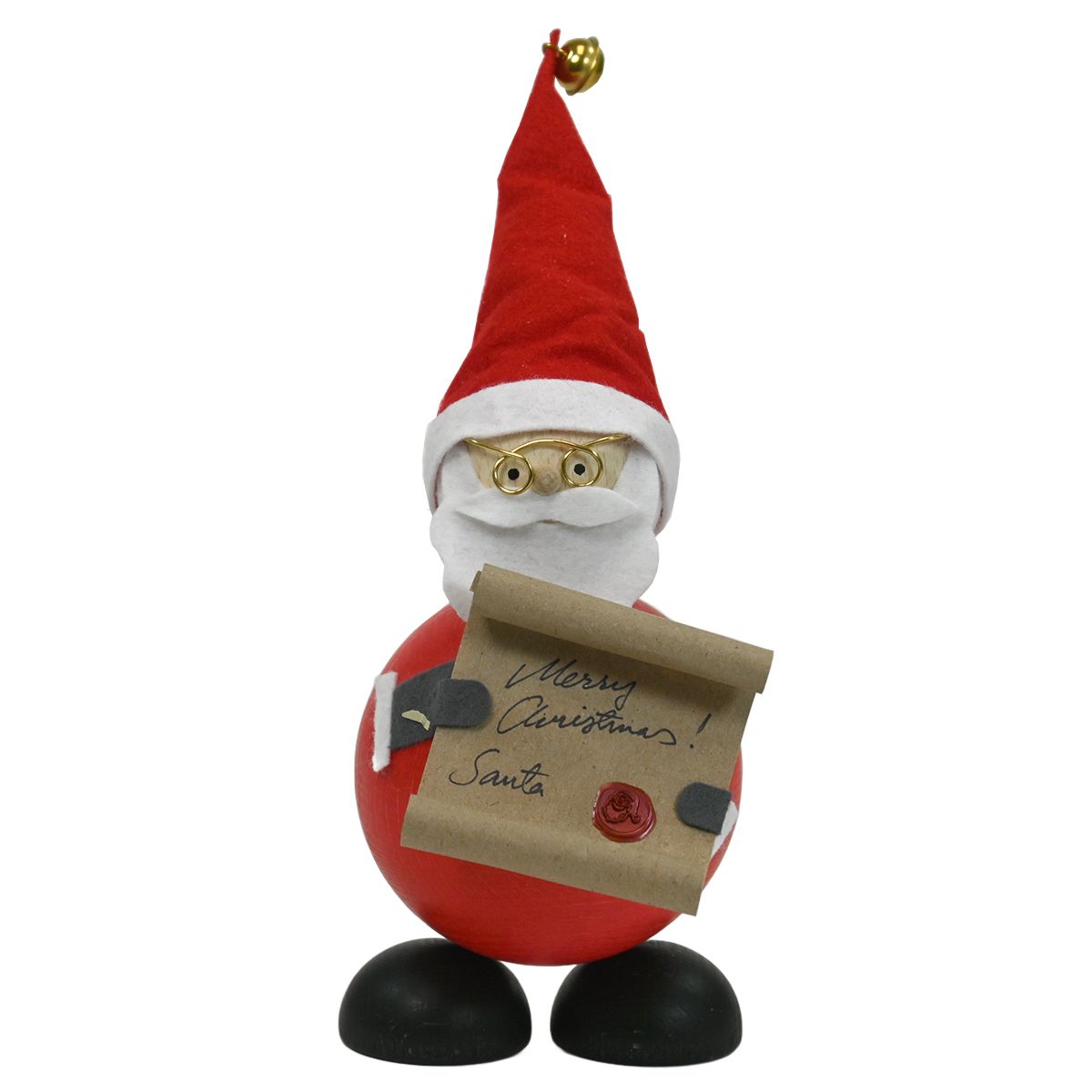 Santa Claus Merry Christmas Scroll XL Tonttu - Finnish Tonttus (Elves)