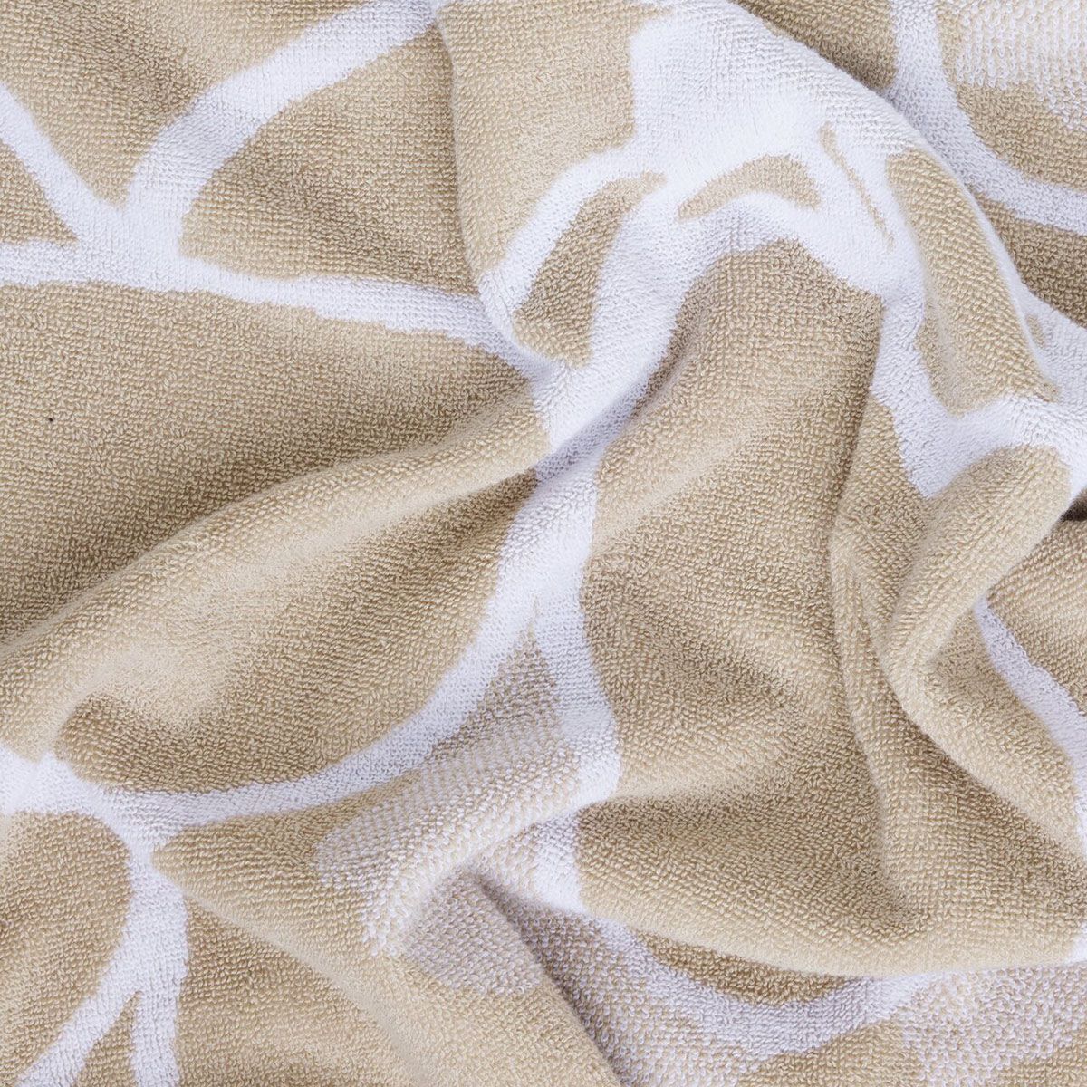 Vallila Makeba Beige / White Hand Towel - New Arrivals