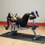 Body Solid GAB100B Horizontal Ab Crunch Machine