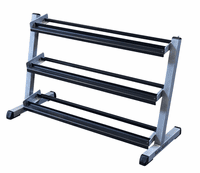 Dumbbell Racks, 2 Tier, 3 Tier Pro Style, Vertical, Horizontal, 8 Pair ...