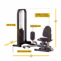 Body Solid GIOT-STK Inner Outer Thigh Machine