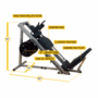 Body Solid GLPH1100 Leg Press - Hack Squat