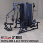 Body Solid Pro ClubLine S1000 Four Stack Multi Station Gym
