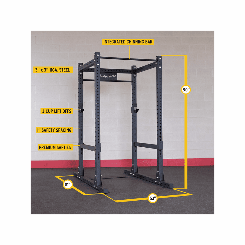 Body Solid SPR1000 Commercial Power Rack