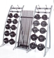 Barbell Sets, Pro Style Barbell Sets, Rubber Coated Barbells, 20lb ...