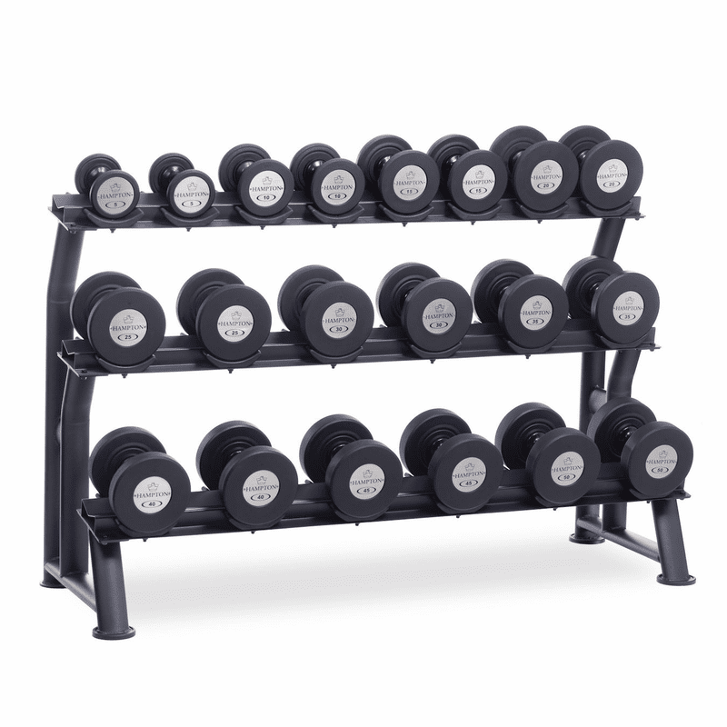 Hampton 3-Tier Pro Style Dumbbell Rack
