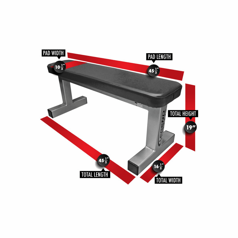 Legend Fitness Flat Utility Bench 3100