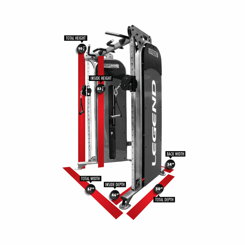 Legend Fitness SelectEDGE Functional Trainer Machine 1130