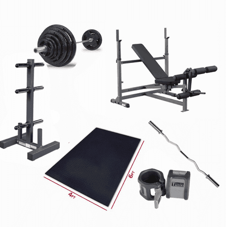 Premium Olympic Bench Press Package