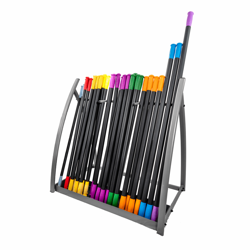 Troy Weighted Bar Set W/Rack