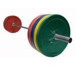 VTX 275lb Color Bumper Plate Weight Set