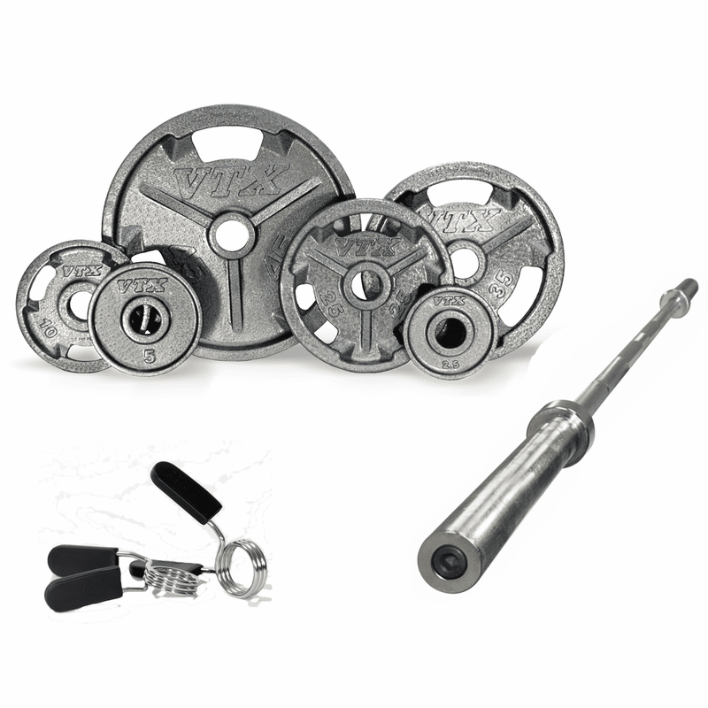 VTX Olympic Grip Weight Sets