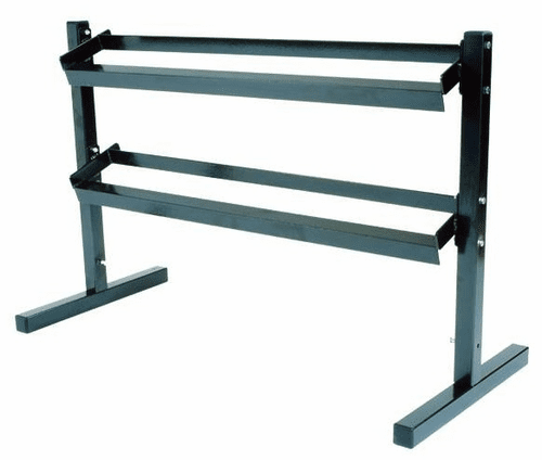 York 2 Tier Pro-Hex Dumbbell Rack