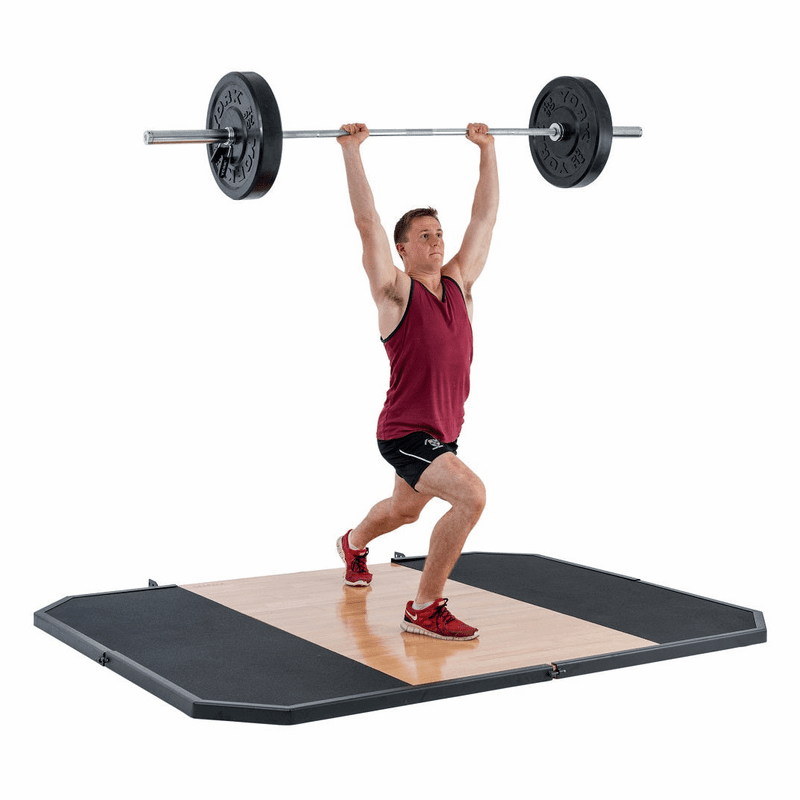 York Solid Red Oak 8 foot x 8 foot Free Standing Platforms