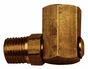 Air Line Swivel Connectors: Single Pivot Swivel