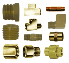Brass Pipe Fitting Assortment