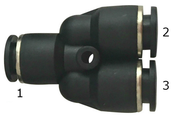 Composite Push-To Connect Fittings: Union "Y" Connector