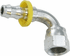 Push Lock Hose Barbs (Steel): Push Lock Hose To 90° Female 45° SAE (Swivel)