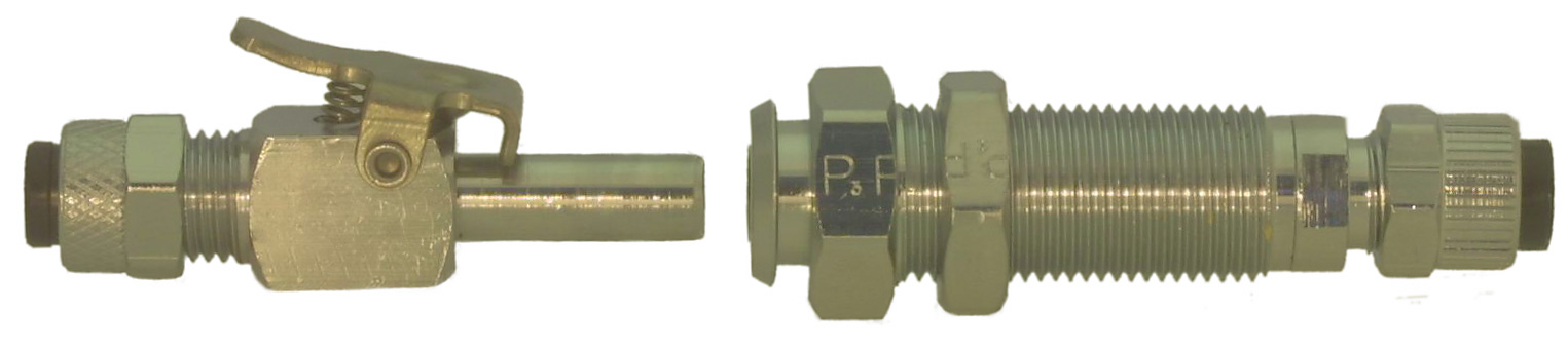 Quick Disconnect Couplers for Tubing: Single End Shut-Off Bulkhead ...