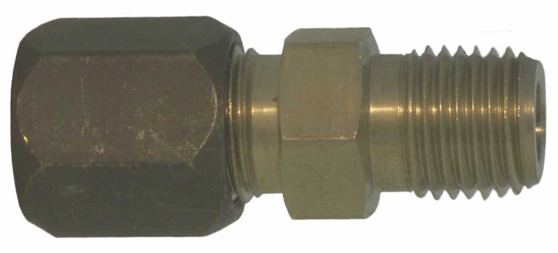 Steel Flareless Fittings: Steel Flareless Male Connector