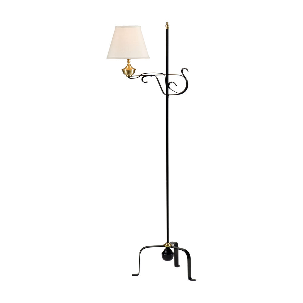 1 Wildwood Iron Blacksmith Colonial Floor Lamp