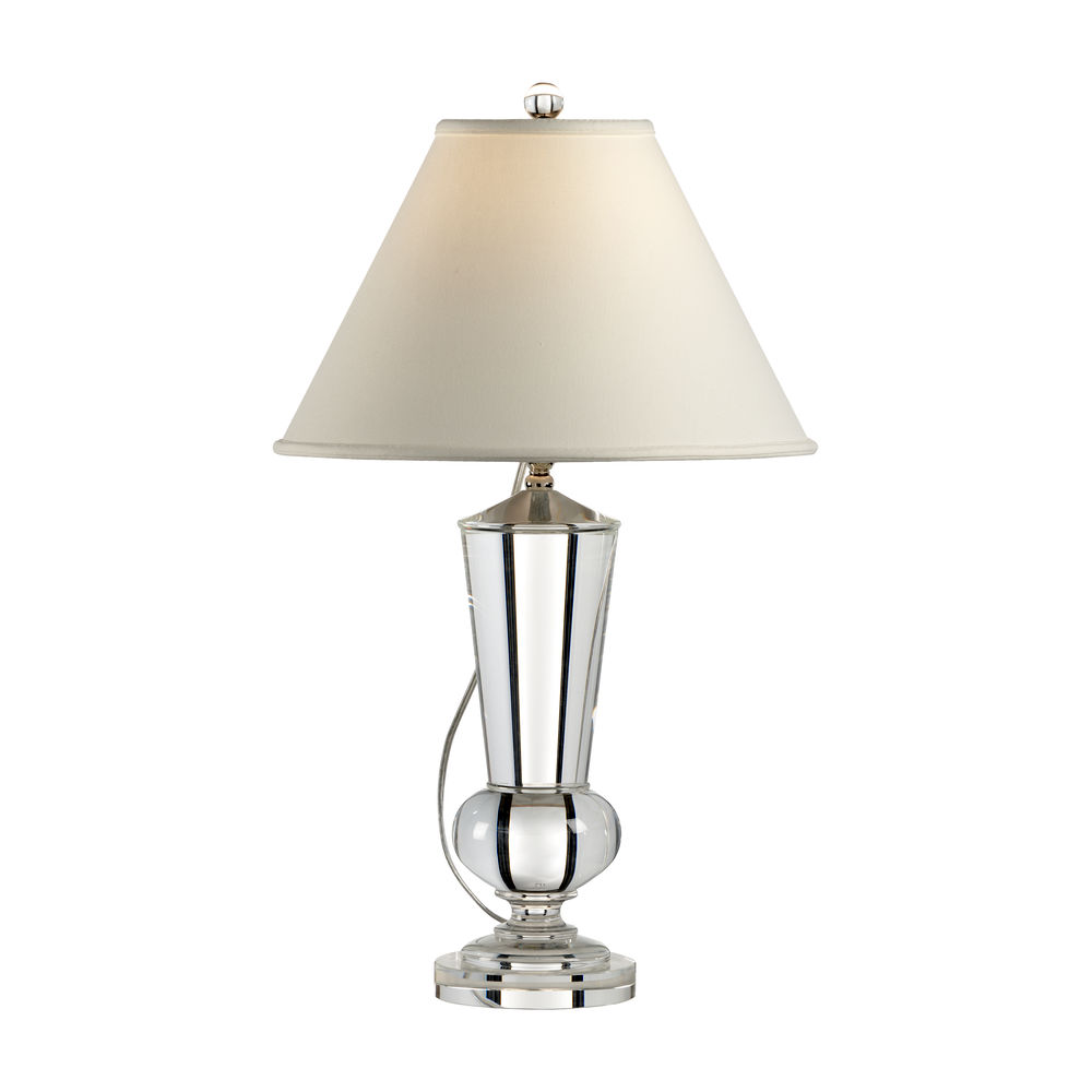 1152 Wildwood Solid Crystal Clear Crystal Urn Lamp
