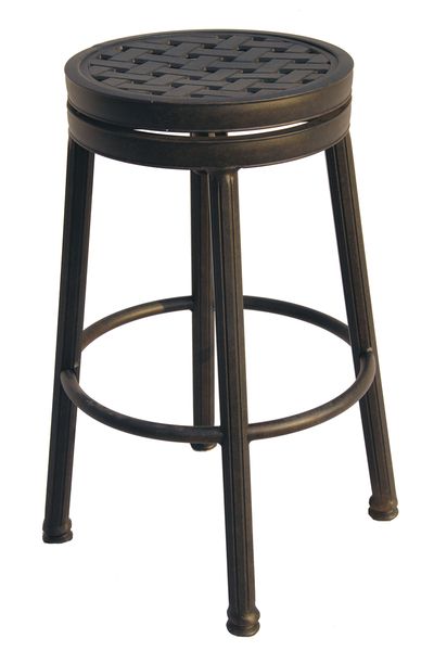 1210-7 Darlee Backless Round Swivel Bar Stool