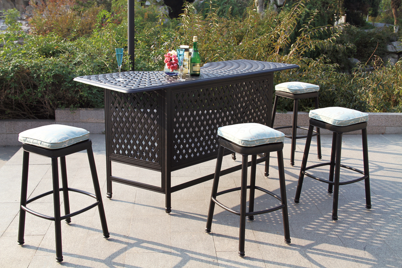 1220-7 Darlee Backless Square Bar Stool