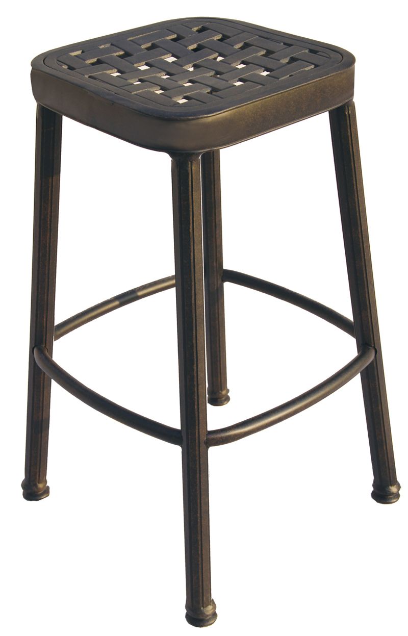 1220-7 Darlee Backless Square Bar Stool