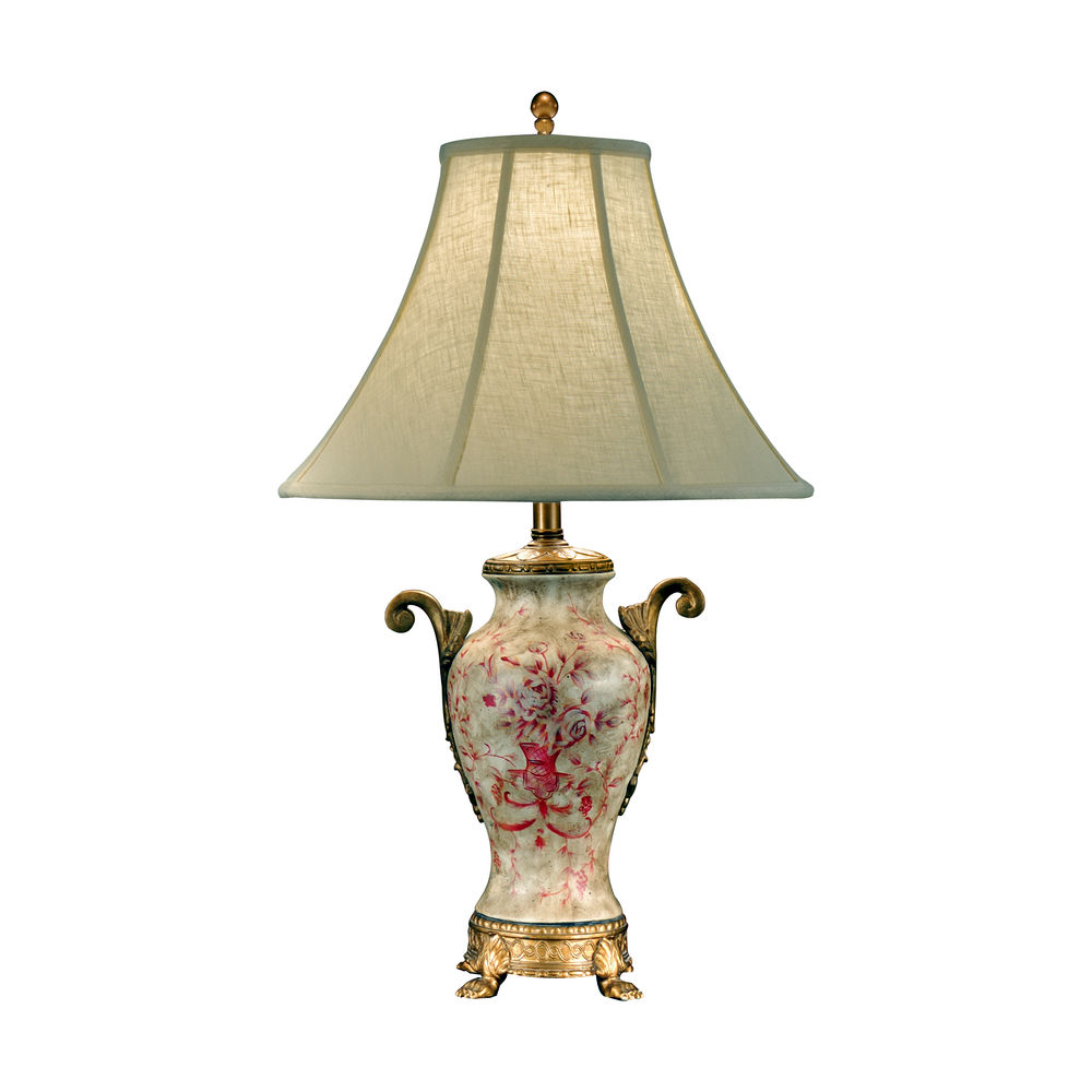 46748 Wildwood Lamps Simple Toile Lamp