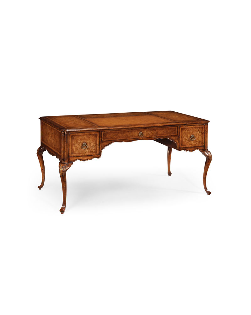 493098 Jonathan Charles La Rochelle Seaweed Marquetry Desk