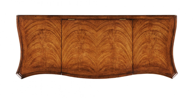 494021 Jonathan Charles Windsor Dressing Table With Hinged Mirror