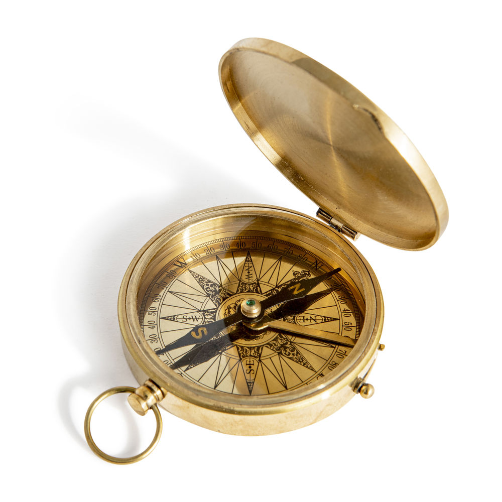 CO003 Authentic Models 19th Century Pocket Compass