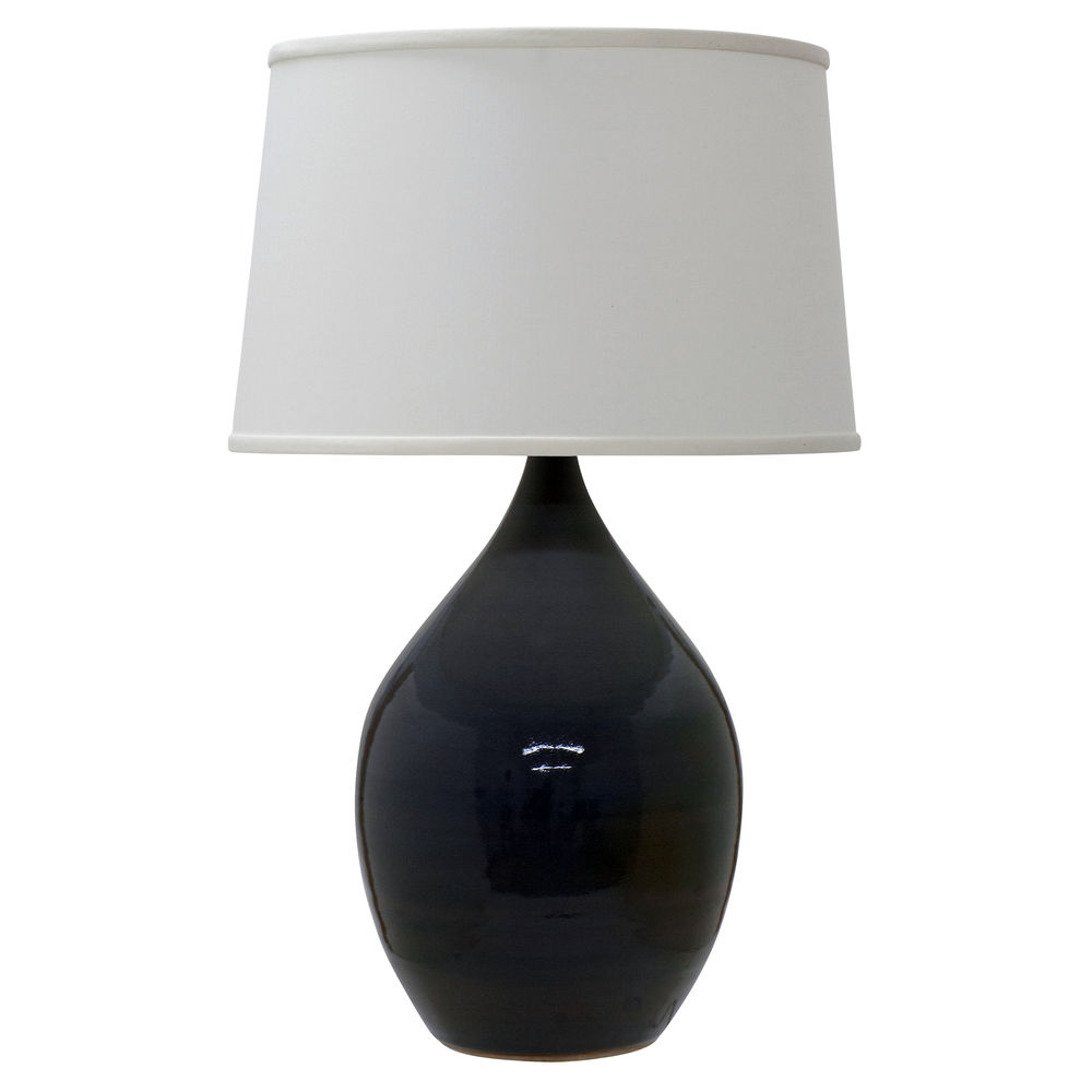 House of Troy GS302-GG Scatchard Stoneware Table Lamps in Gray Gloss