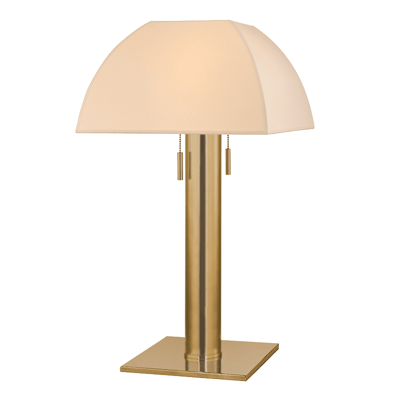 L246 Hudson Valley Warm Modern (2) Light Alba Table Lamp