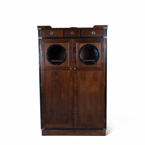 MF027 Authentic Models Porthole Cabinet