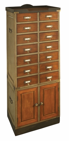 MF070 Authentic Models Collectors Cabinet, Doors