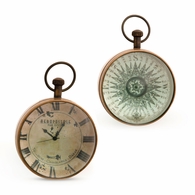 GL000L Authentic Models Duotone Bronzed Stand For Eye of Time, Library