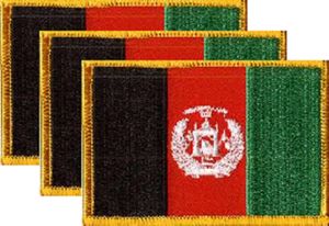 Afghanistan Flag Patch Sale-Discount Embroidered Iron or Sew on Cheap ...