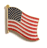 American Flag Lapel Pins