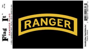 Army Ranger Tab Decal Pack of 6