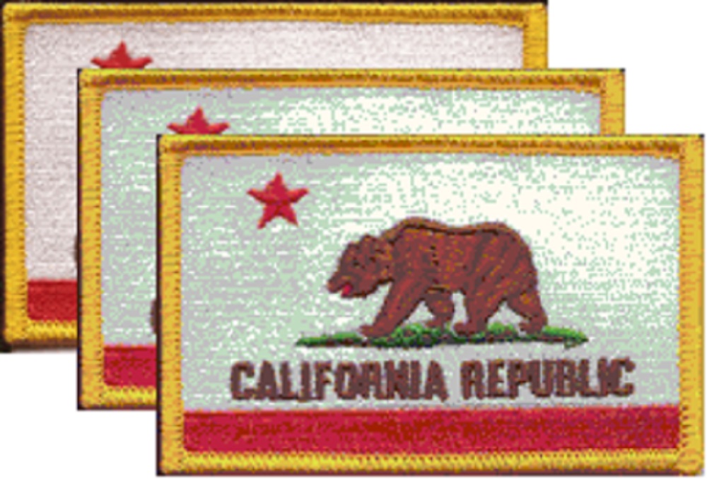 California Flag Patch Sale-Discount Embroidered Iron or Sew on Cheap ...