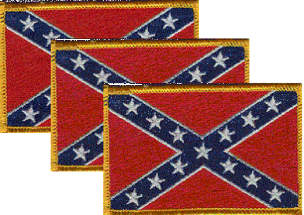 Confederate Flag Patch Sale-Discount Embroidered Iron or Sew on Cheap ...