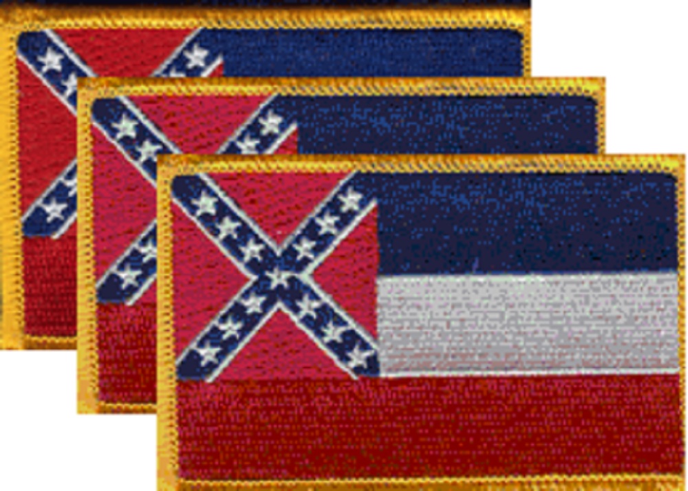 Old Mississippi Flag Patch Sale-Discount Embroidered Iron or Sew on ...